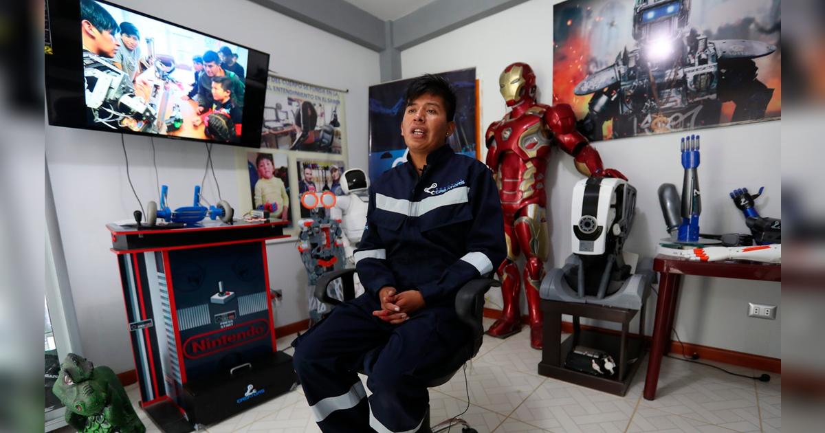 Roly Mamani, el ingeniero boliviano que crea prótesis robóticas y ...