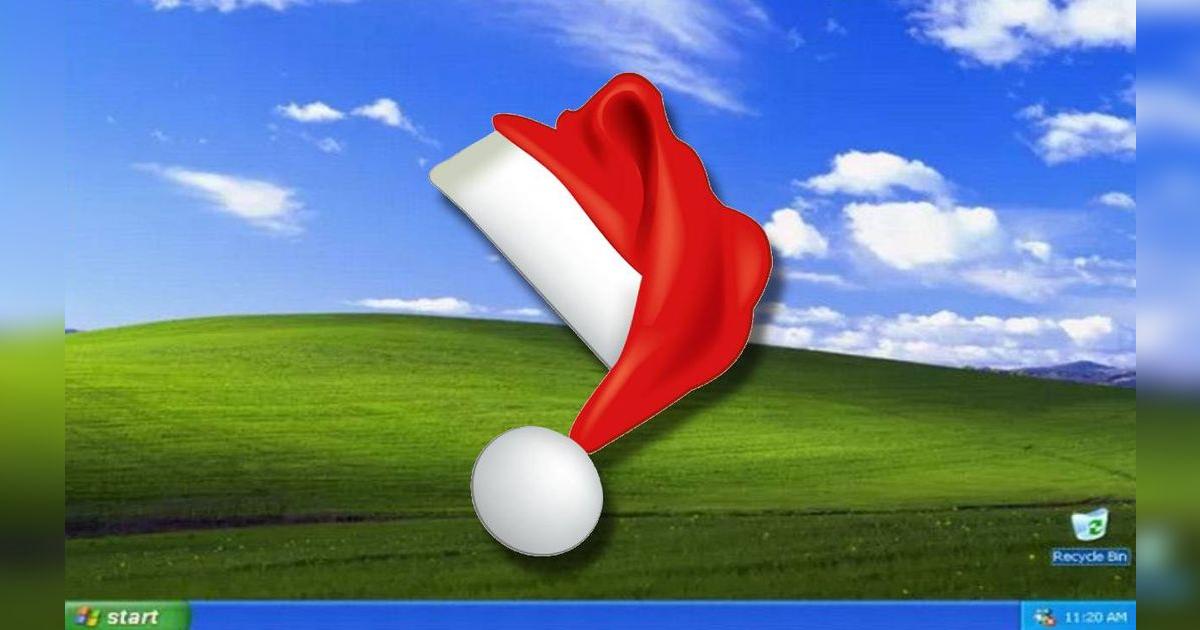 El desconocido tema navideño de Windows XP ¿Por qué pocos lo tenían ...