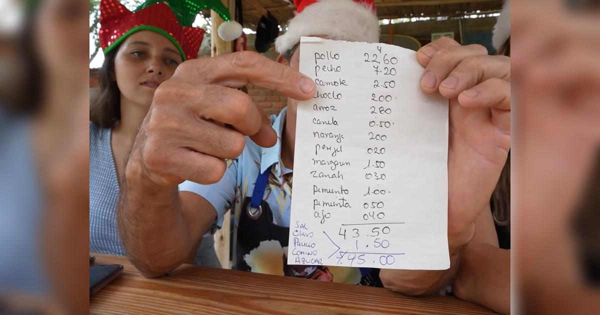 YouTube viral: el ‘Tío Lenguado’ te enseña a preparar un cena navideña para cinco personas con S ...