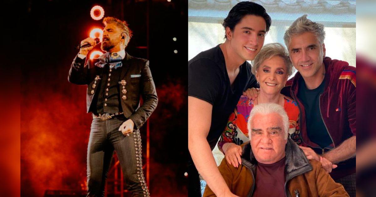 Alejandro Fernández celebró el aniversario de sus padres con ...