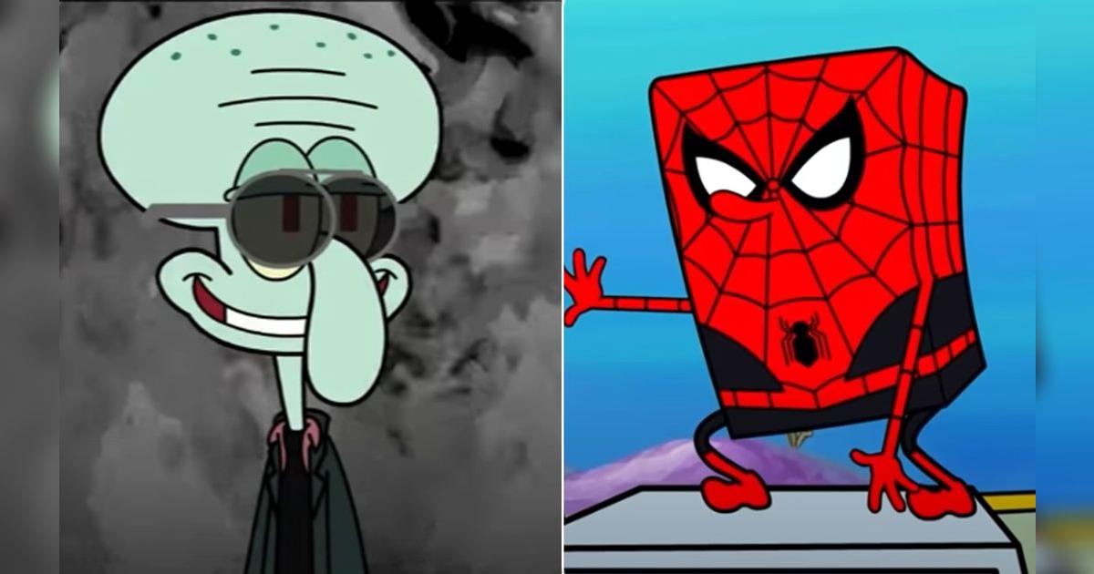 Spider-Man no way home: tráiler fanmade de Bob Esponja como Spiderman ...