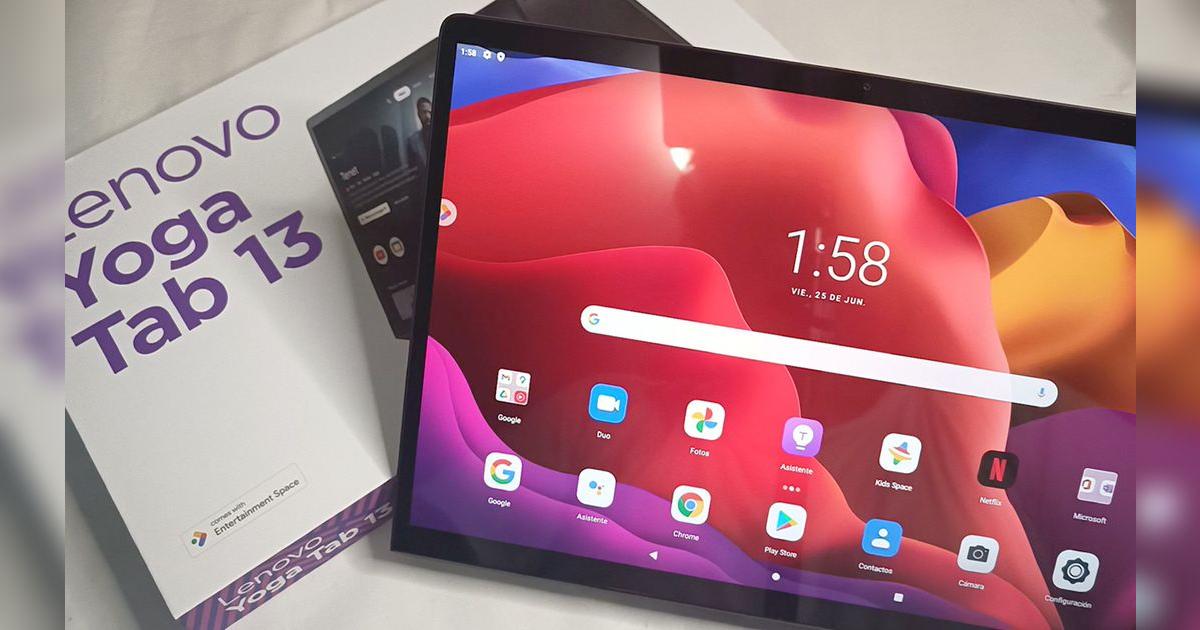 Lenovo Yoga Tab 13: una potente tablet con gran pantalla de alta ...