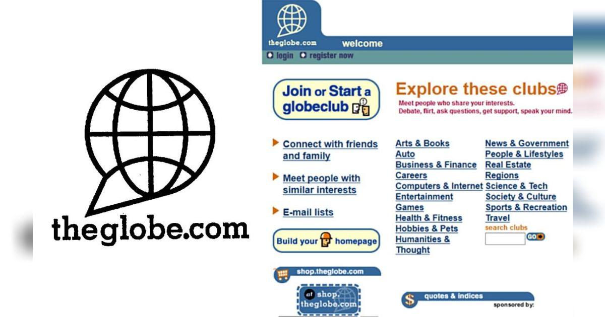 La historia de TheGlobe.com: el 'Facebook' de los noventa que terminó ...