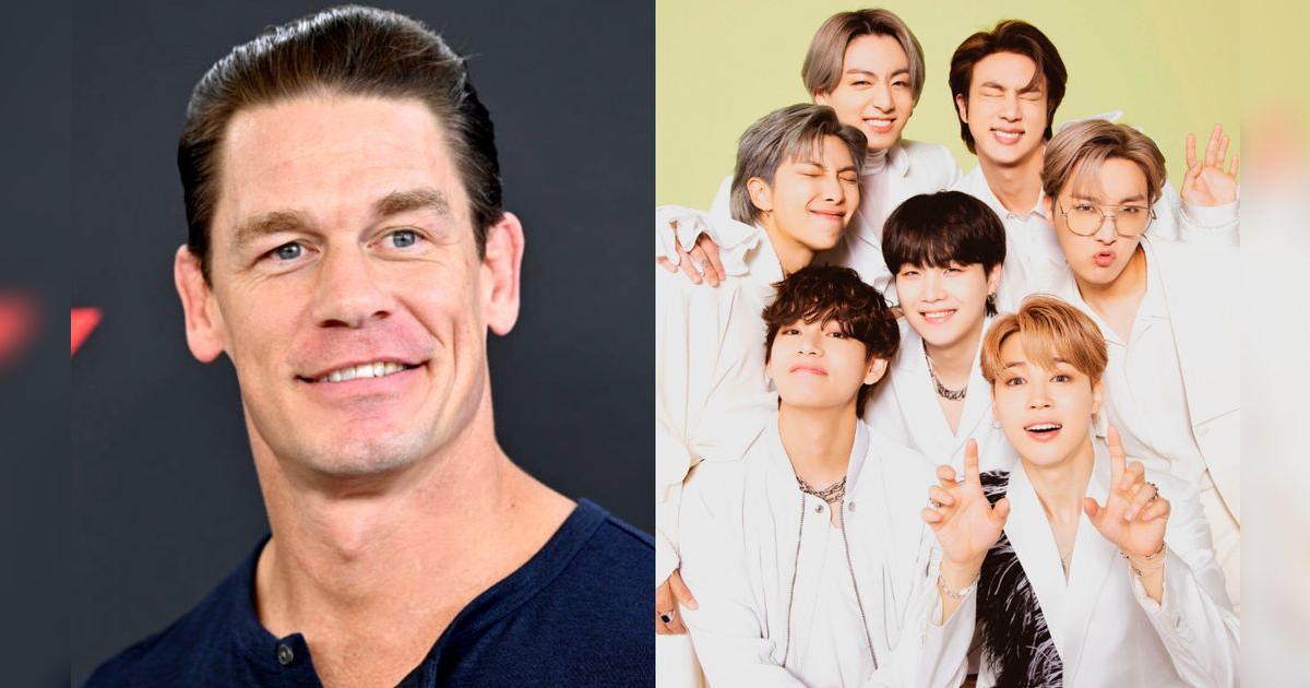 BTS: John Cena muestra su amor por sus bias de Bangtan y ARMY | Ellen ...