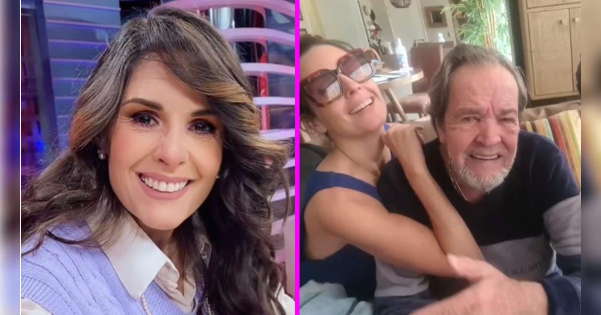 Rebeca Escribens anuncia que su padre fue dado de alta de la clínica ...