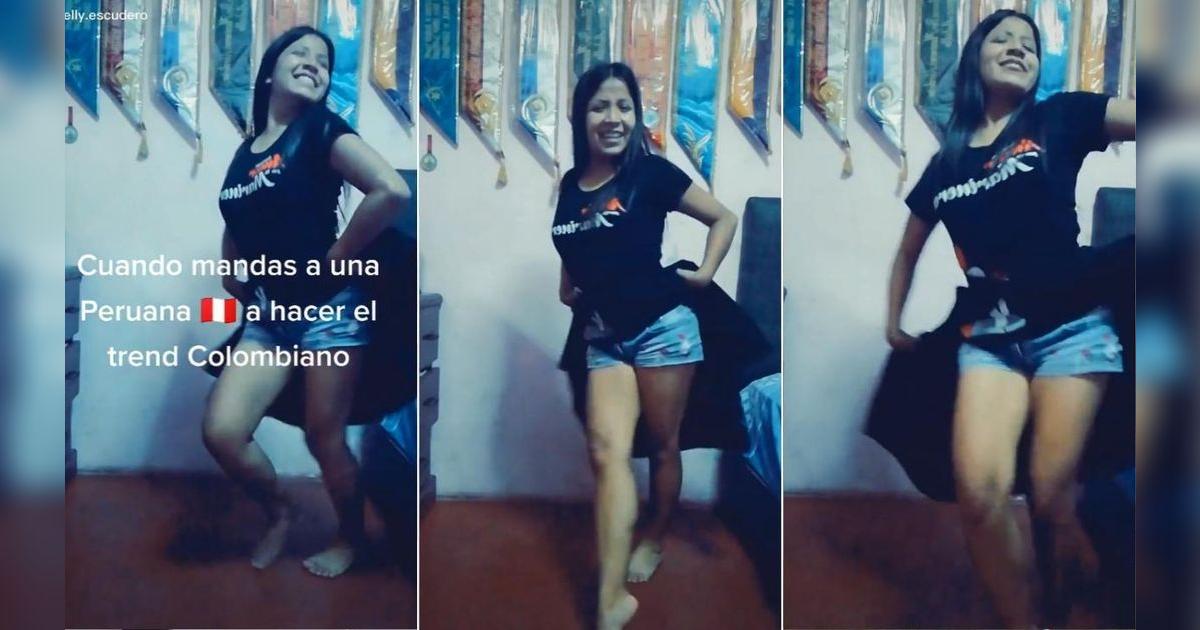 TikTok viral: joven baila trend colombiano y sorprende al hacer una ...