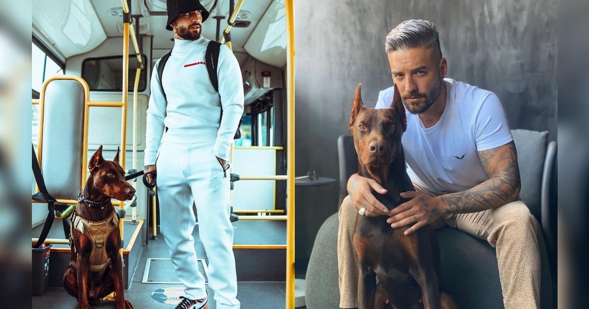 Maluma muestra cómo quedó su rostro tras ser mordido por uno de sus ...