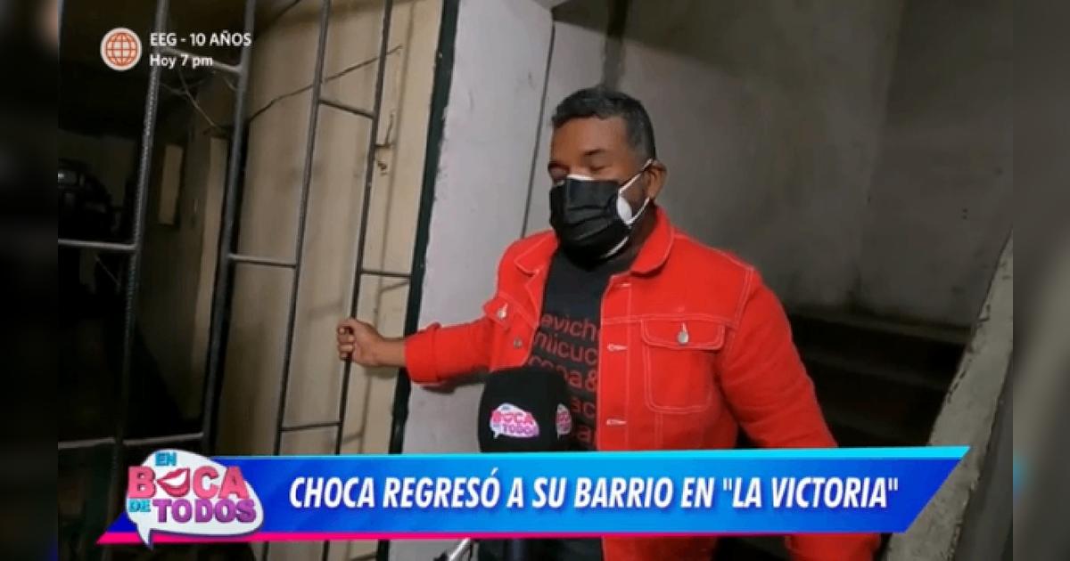 Jaime ‘Choca’ Mandros se conmueve al visitar La Victoria y recordar su ...
