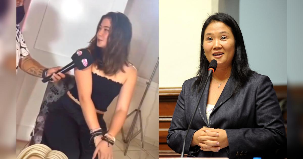 Kyara Villanella revela que Keiko Fujimori la ayudó a practicar su pasarela en Miss Perú La Pre ...
