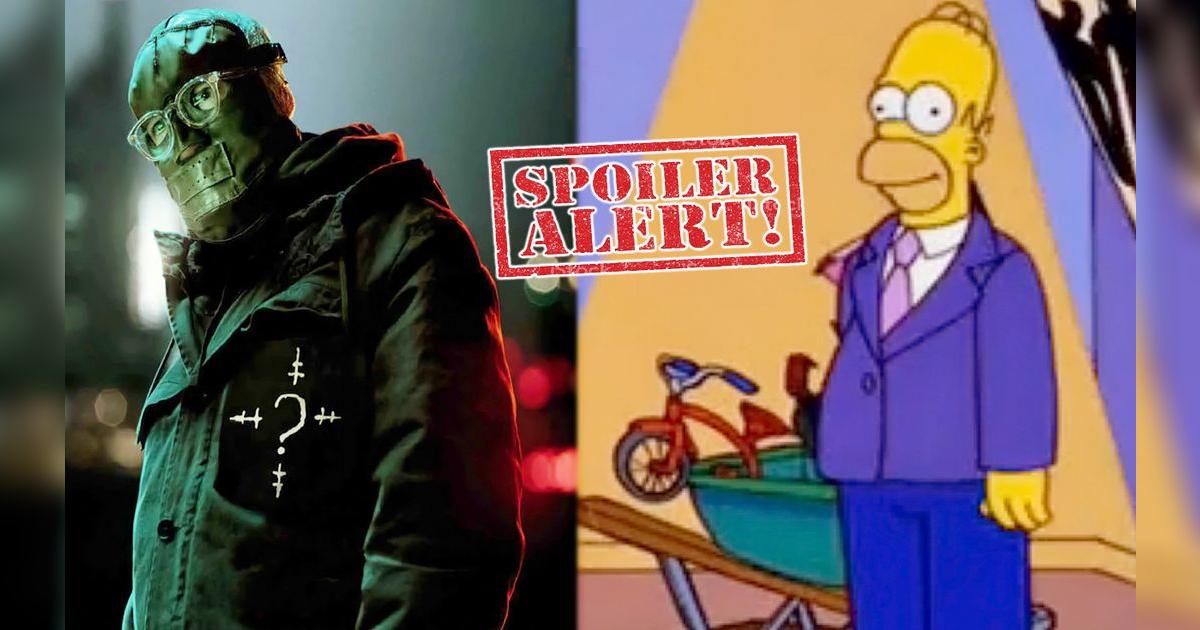 The Batman hizo referencia a Los Simpson: el plan similar entre Riddler ...