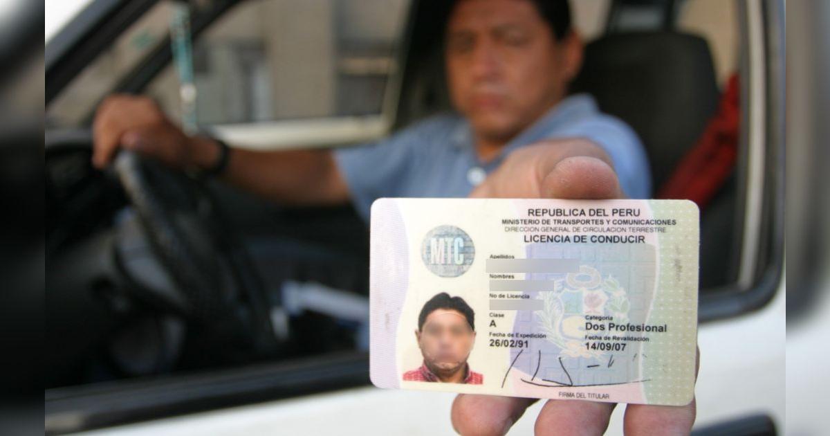 Licencia de conducir en Perú: ¿hasta cuándo está vigente este 2022 ...