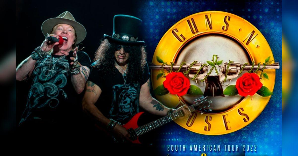 Guns N’ Roses vuelve a Perú y confirma fecha de su único concierto en Lima | South American Tour ...