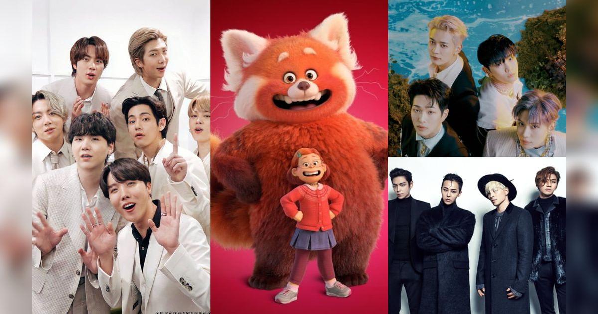 Turning red: BTS y otros grupos kpop que fueron inspiración para la ...