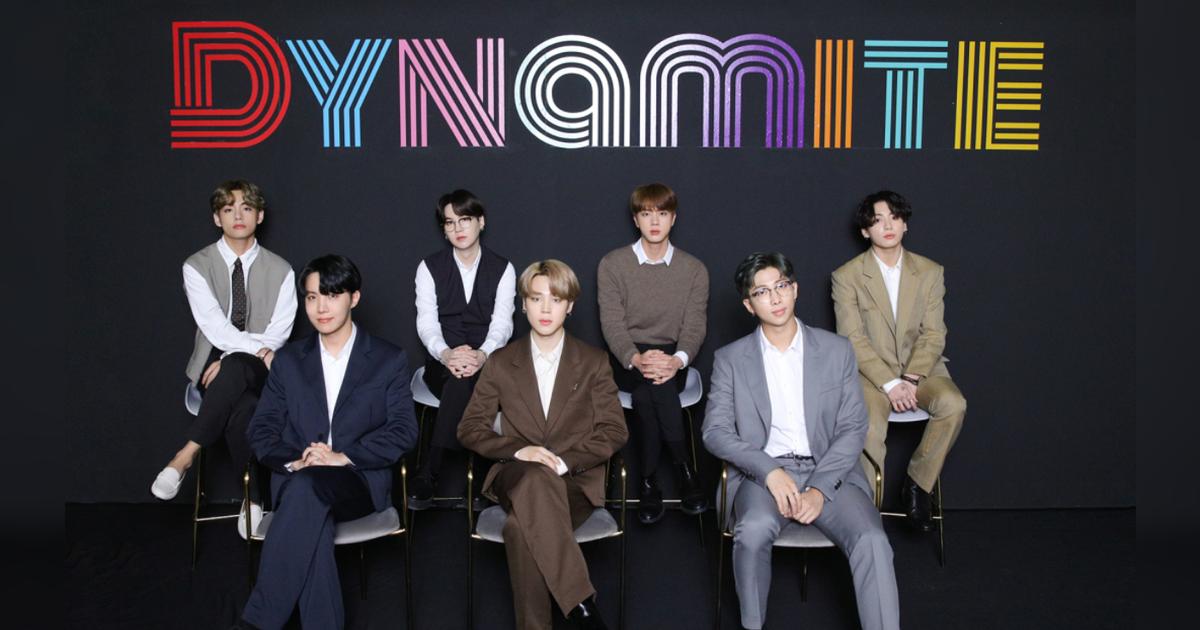 BTS: Dynamite dentro de las 100 canciones más escuchadas de todos los ...