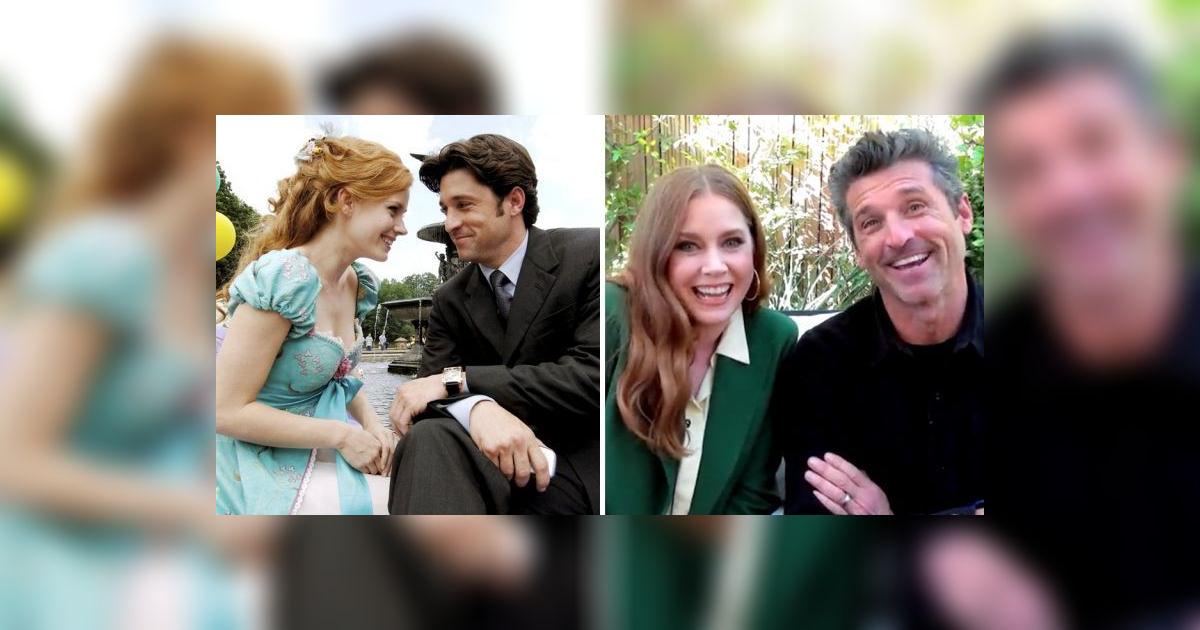 “Encantada 2”: se filtran imágenes de Amy Adams y Patrick Dempsey en la ...