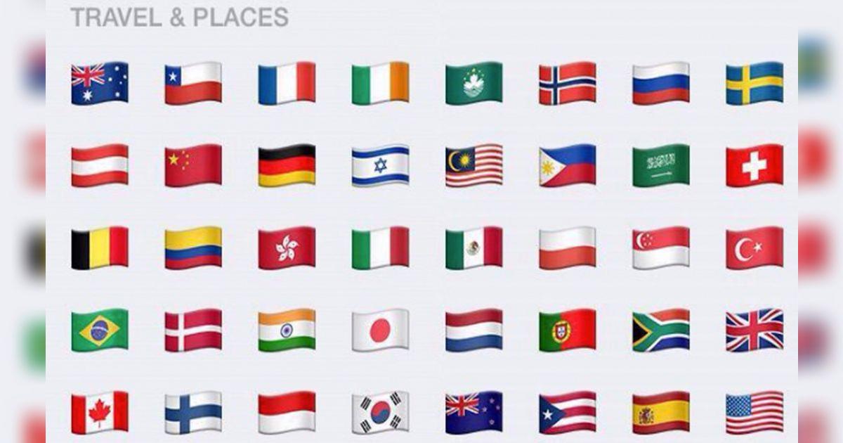 ¿Por qué ya no habrá nuevos emojis de banderas en tu smartphone ...