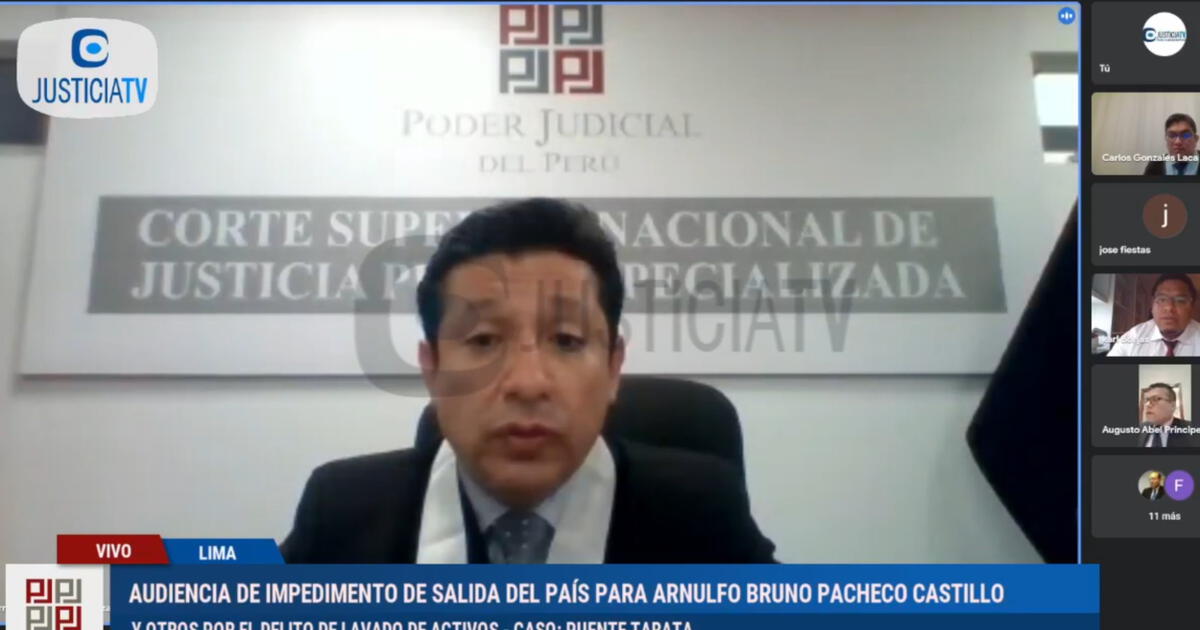Piden 36 Meses De Impedimento De Salida Para Bruno Pacheco Zamir