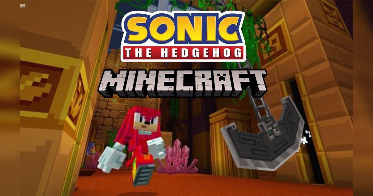 Minecraft se convierte en el juego 3D de Sonic que siempre soñamos ...