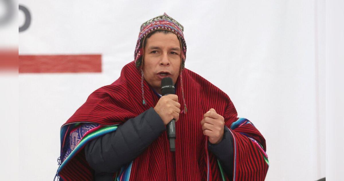 Pedro Castillo: “Cuando hemos tomado las calles, lo hemos hecho ...