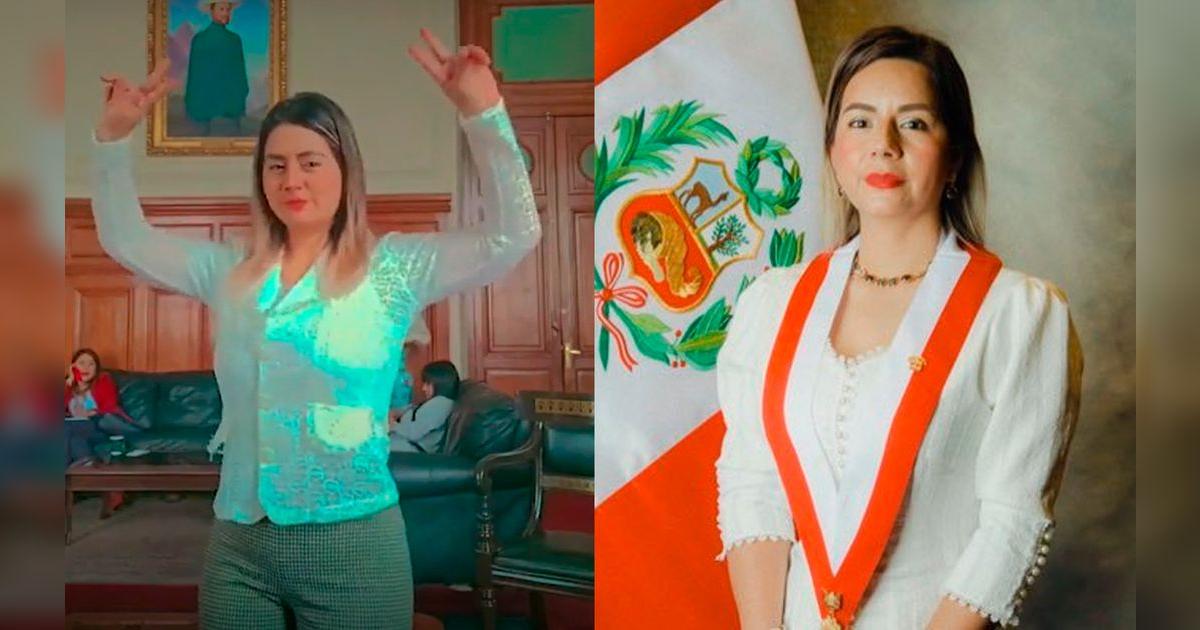Tania Ramírez: Congresista respondió a críticas por grabar coreografía ...