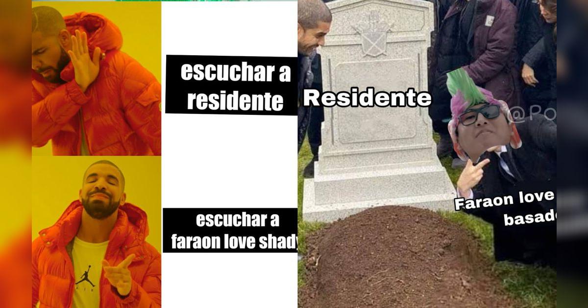 Faraon Love Shady y Residente: los mejores memes que dejó la tiradera ...