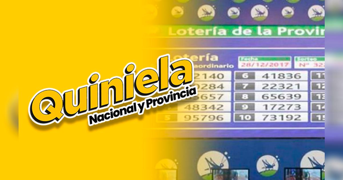 Quiniela de hoy, miércoles 27 de abril: resultados oficiales de la ...