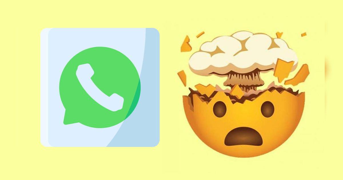WhatsApp: ¿qué significa el emoji de la cabeza explosiva y cuándo debes ...