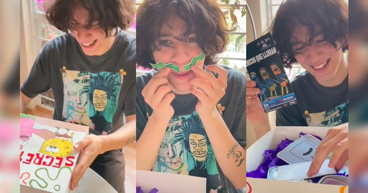TikTok viral: joven se emociona al recibir un regalo sorpresa de ...