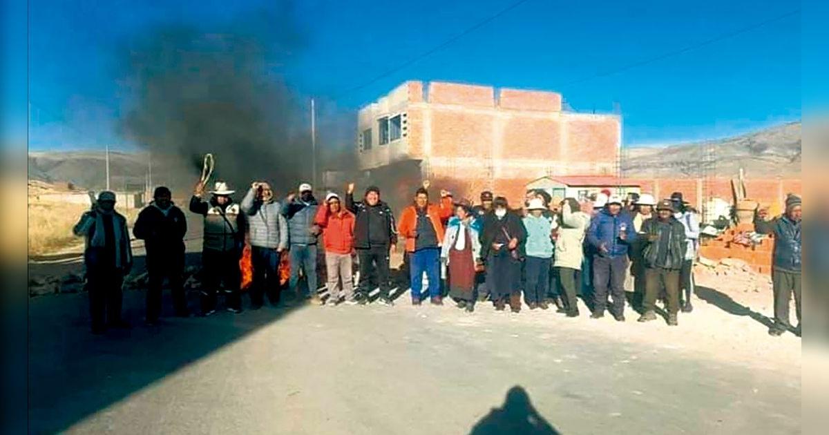 Puno: pobladores de San Antonio de Putina paralizan para exigir obras ...