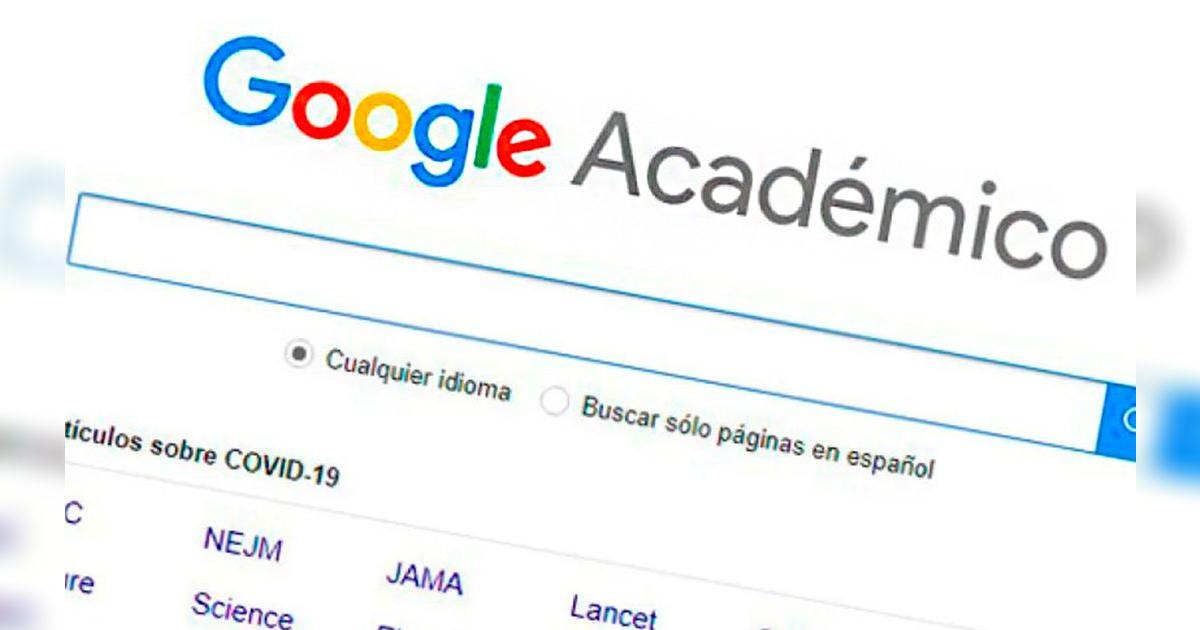 Google Académico: ¿cómo funciona el buscador que te ayudará a hacer tu ...
