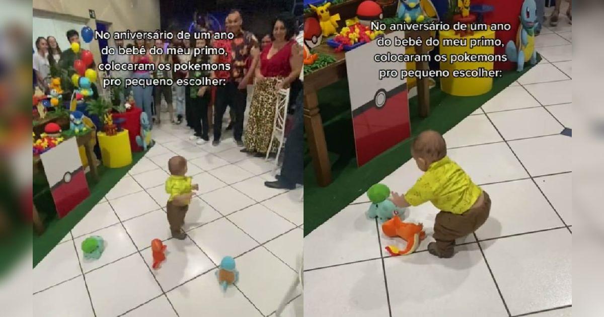 TikTok viral: ¡Bulbasaur yo te elijo!: bebé escoge a su pokemón ...