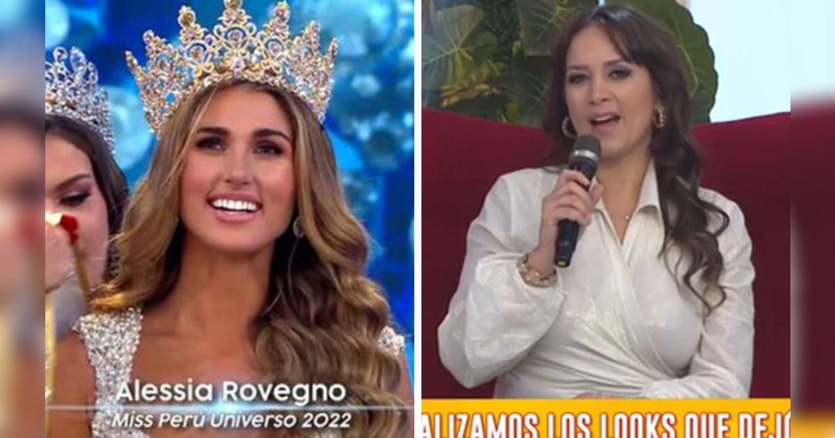 Marina Mora tras victoria de Alessia Rovegno en el Miss Perú: “Ojalá ...