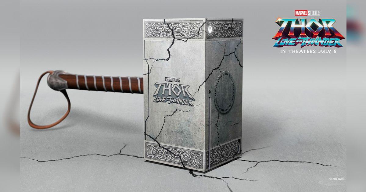 La Xbox Series X se convierte en el Mjolnir de Thor y así puedes ...