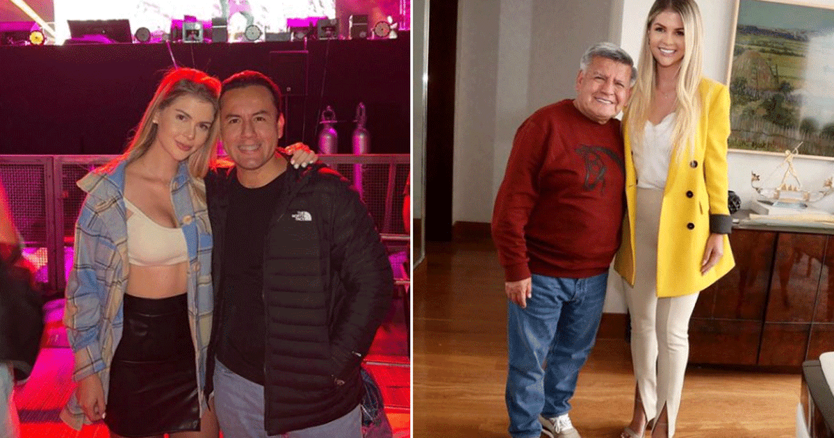 Brunella Horna apoya la campaña de César Acuña y baila al ritmo de ... Brunella Horna apoya la campaña de César Acuña y baila al ritmo de ...