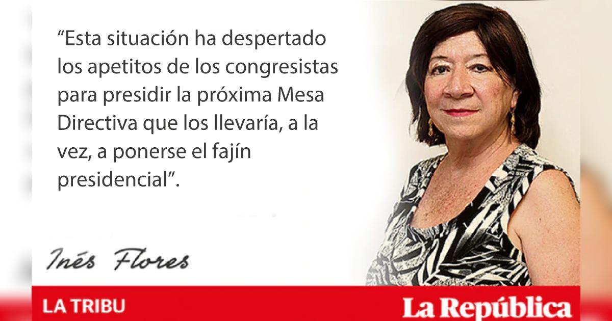 Juicio político, por Inés Flores | Opinión | La República