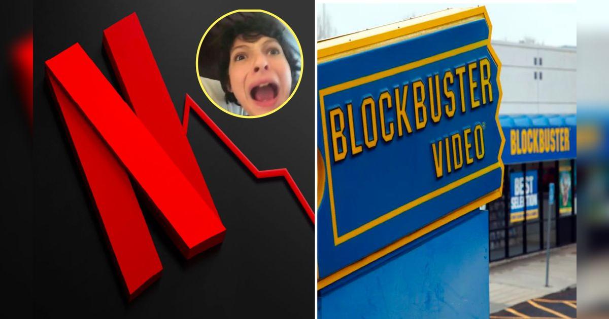 Netflix: Tras caida de la plataforma, blockbuster reactiva sus redes ...