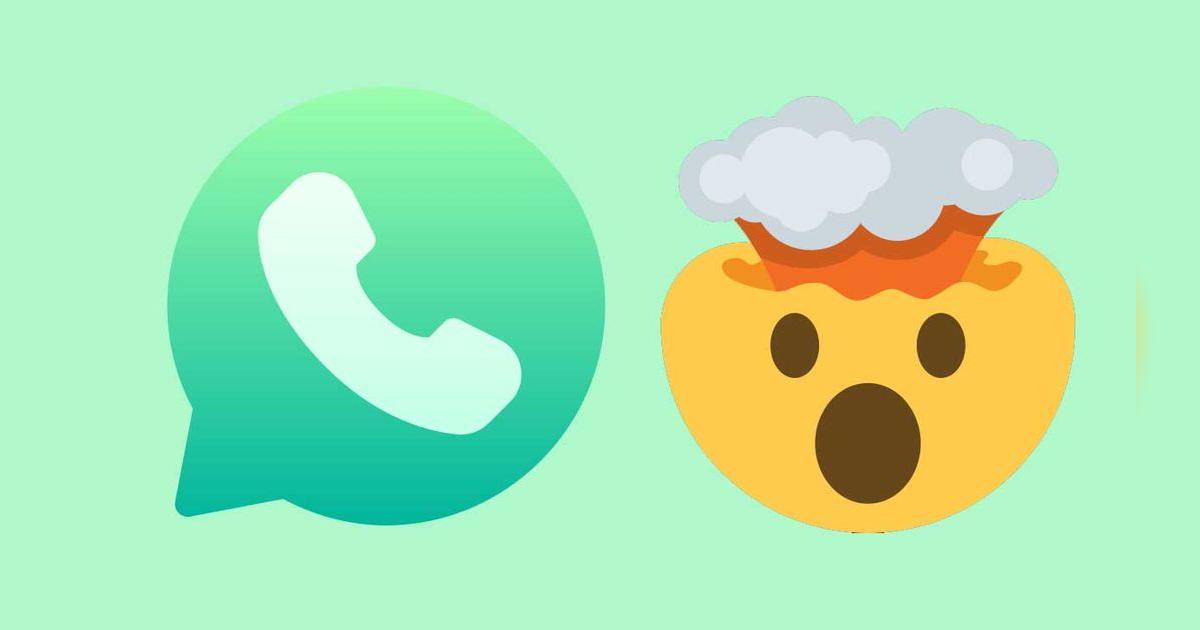 WhatsApp: descubre qué significa el emoji de la cabeza que explota y ...