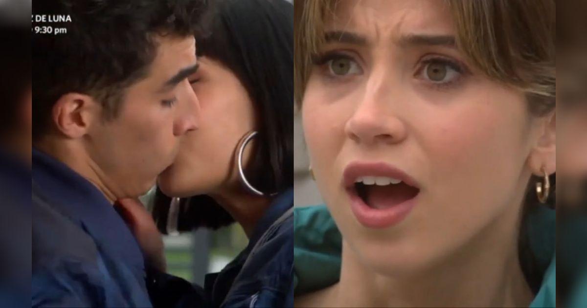 Al fondo hay sitio | ¡En shock! La reacción de Alessia al ver a Jaimito y Kimberly besándose ...