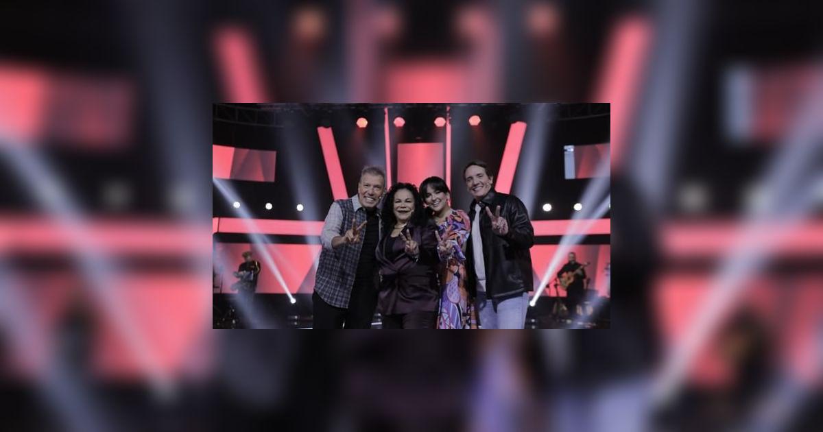 La voz senior | entrenadores cantan y bailan al ritmo de “Súbete a mi ...