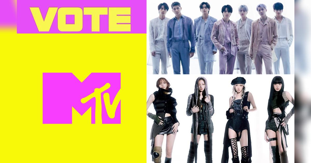 BTS y BLACKPINK en MTV VMAs 2022: cómo votar por el mejor grupo del año ...