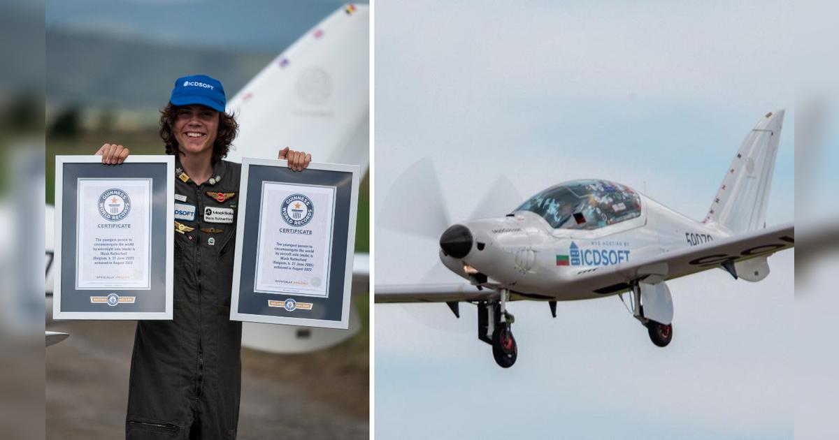 Mack Rutherford: ¿quién es el piloto más joven de la historia que dio ...