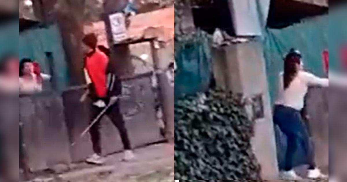 Viral | Mujer disparó en la pierna a un joven que quiso atacar con un ...