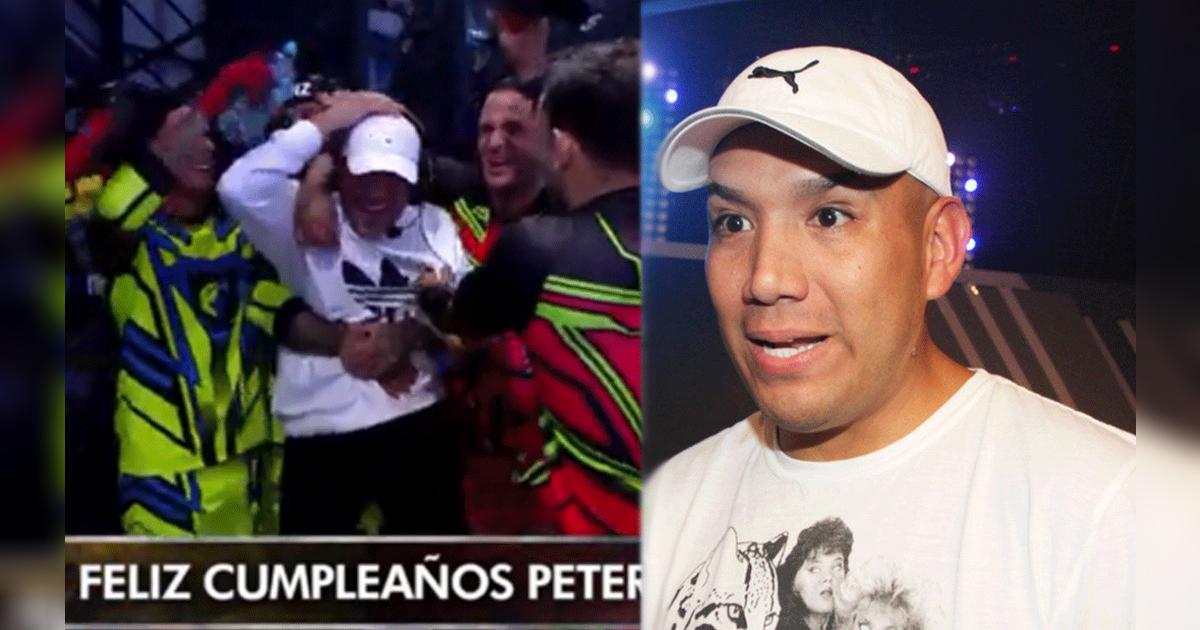 Peter Fajardo está de cumpleaños y recibe efusivo saludo de los ...