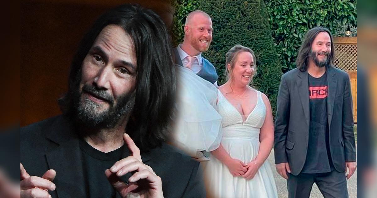 Keanu Reeves llega de sorpresa a boda de una pareja desconocida tras ...