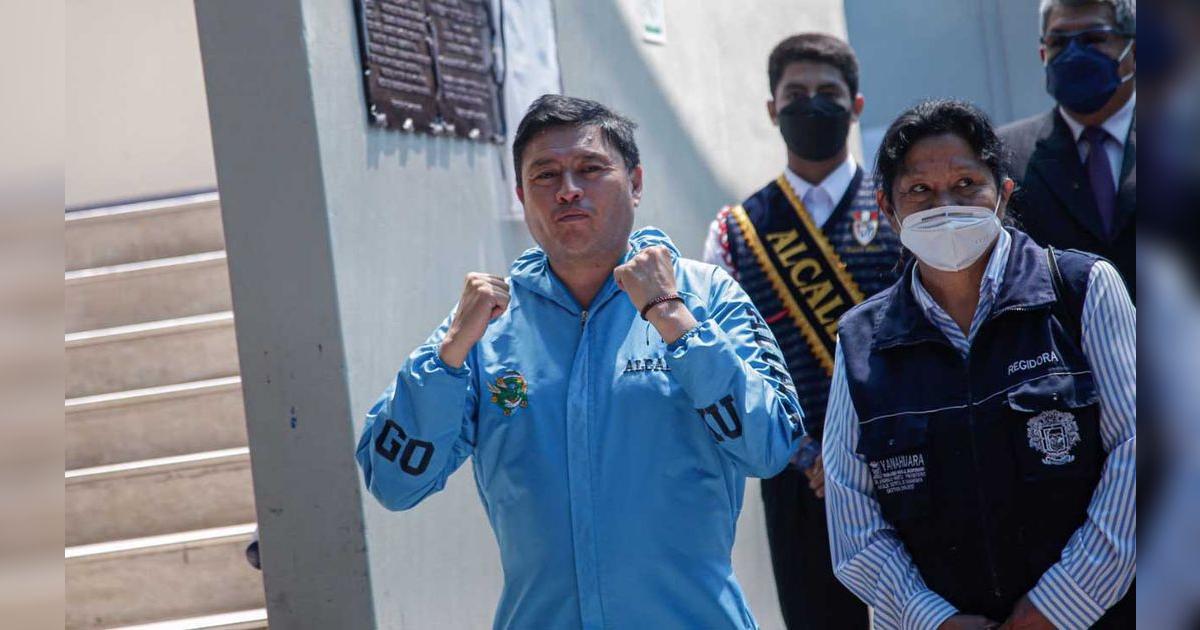Arequipa: Anghelo Huerta viste colores partidarios en su última ...