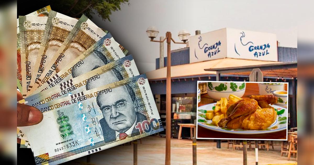 La Granja azul: cuánto cuesta comer en la pollería más antigua del Perú ...