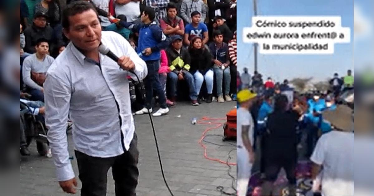 Cómico Edwin Aurora se conmueve tras ser suspendido de Chabuca Granda ...