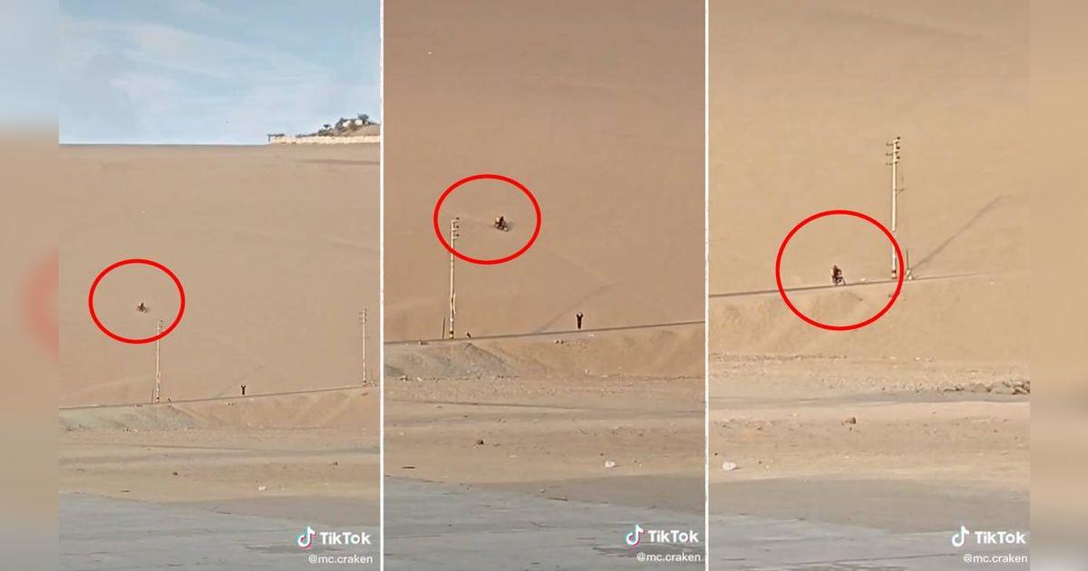TikTok viral: Captan a delivery regresando de entregar un pedido en lo ...