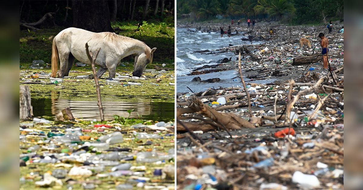Toneladas de basura: así lucen los ríos y playas de Centroamérica ...