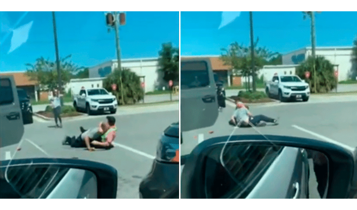 Viral Empleado Se Enfrenta A Ladrón Y Frustra Robo Del Auto De Una
